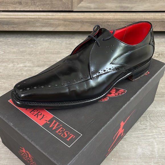 Jeffery West | Shoes | Used Jeffery West Black Dressed Derby Shoes ...
